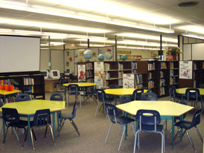 Learning Commons / Library - Collingwood School